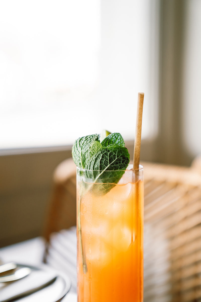 Sugar Cane Straws PLA Free - Long Size (21cm) – Little Green Panda